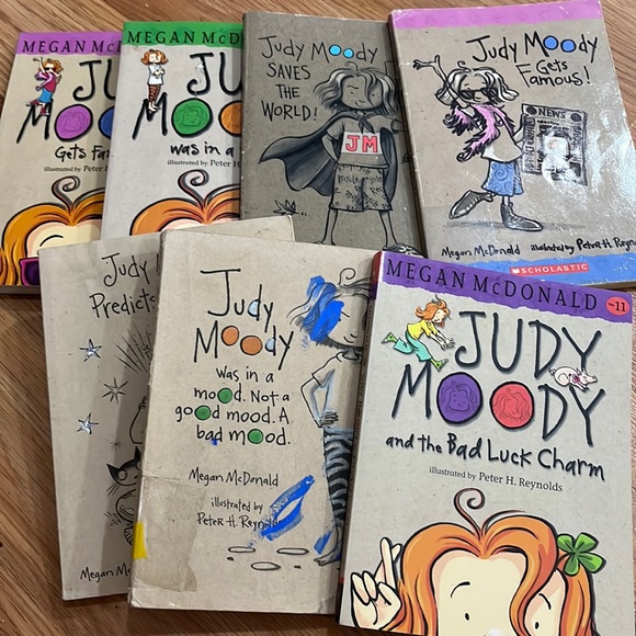 Other | Judy Moody Book Set Of 7 | Poshmark